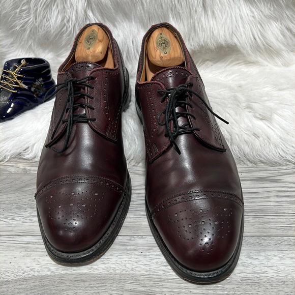 Allen Edmonds | Shoes | Allen Edmonds Lexington 571 Cap Toe Burgundy Ox ...